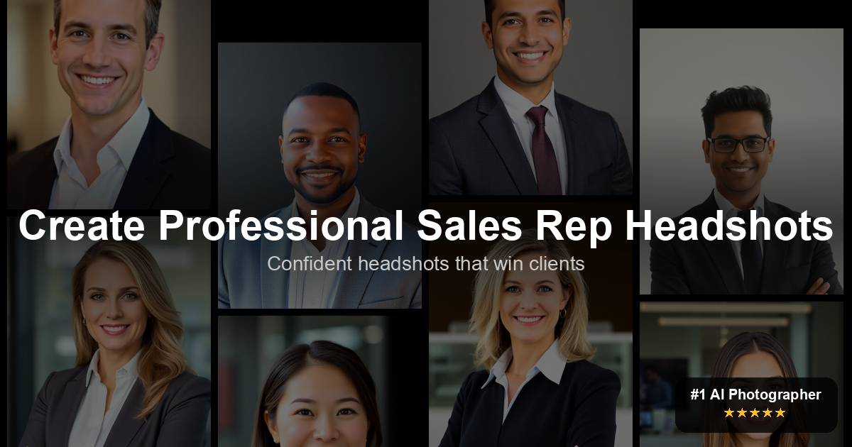 AI Headshots for Sales Reps | PixelPanda