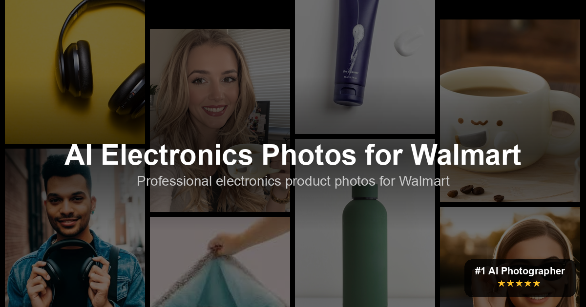 AI Electronics Photography for Walmart | PixelPanda