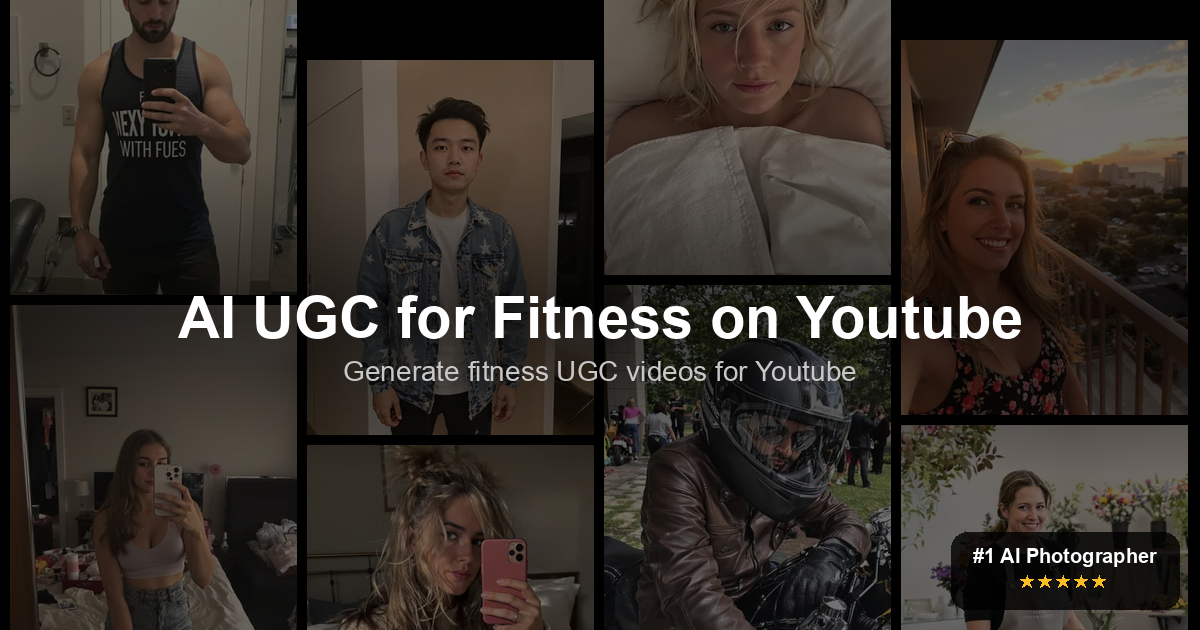 AI UGC Videos for Fitness on Youtube