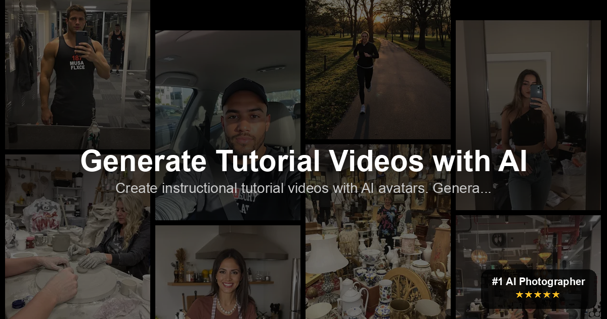 AI Tutorial Video Maker